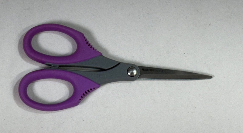 KAI Stainless Steel Purple Scissors - 5 1/2" (14cm) – Deanne ...