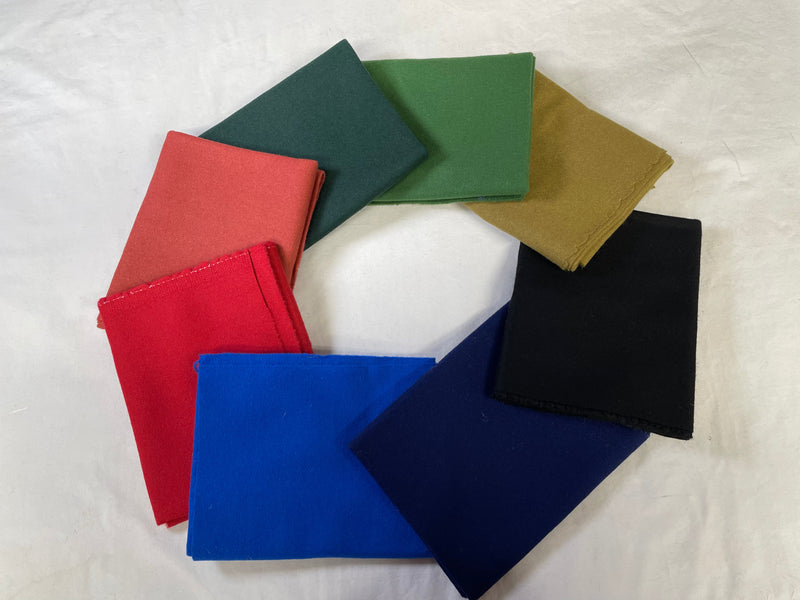 European Wool Cloth Bundle - 8 Piece – Deanne Fitzpatrick Rug Hooking ...